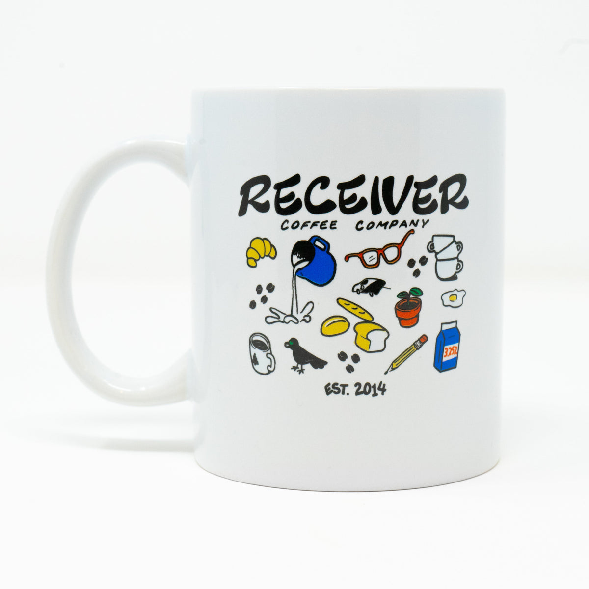 Receiver Coffee "Receiver Daze" Design Mug – Receiver Coffee Co.
